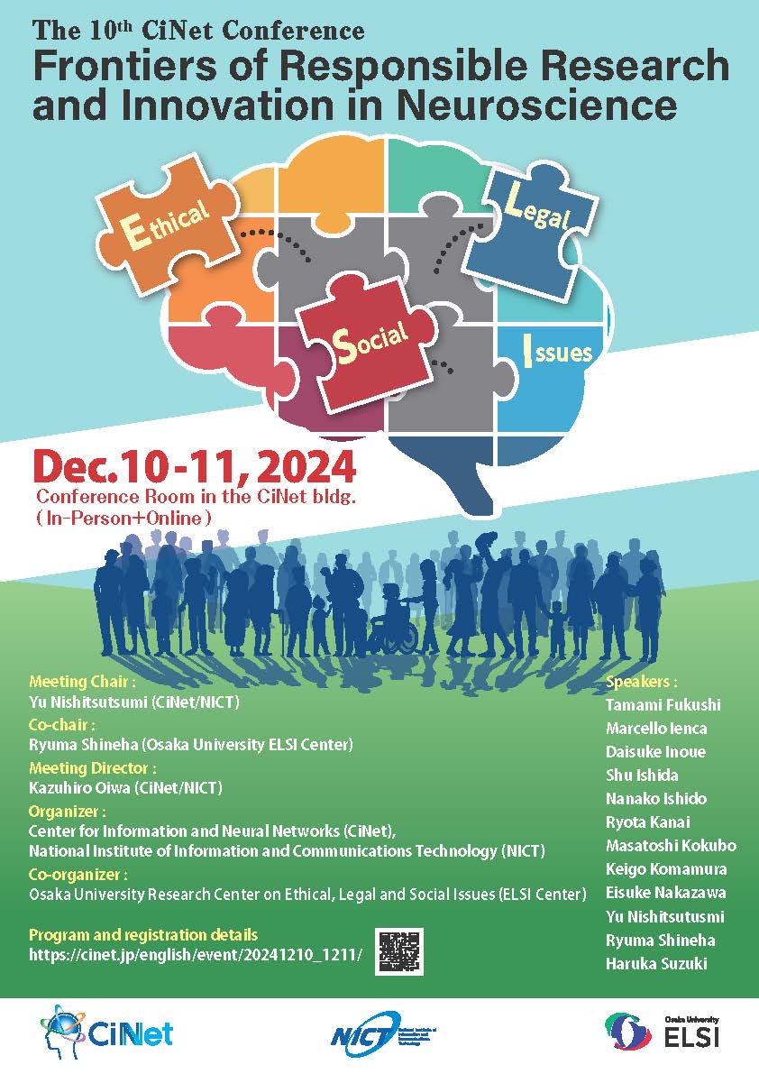 The 10th CiNet Conference: - Frontiers of Responsible Research and ...